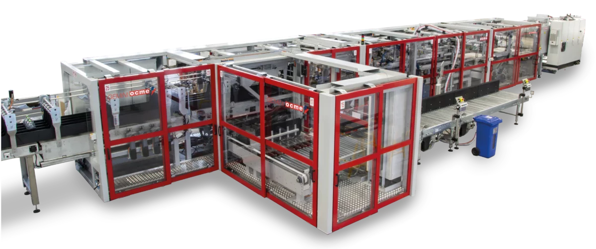 Gemini HT - Combined machine: wrap-around carton packer and shrink ...