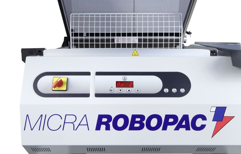 Manual heat-shrink packaging machine | Robopac