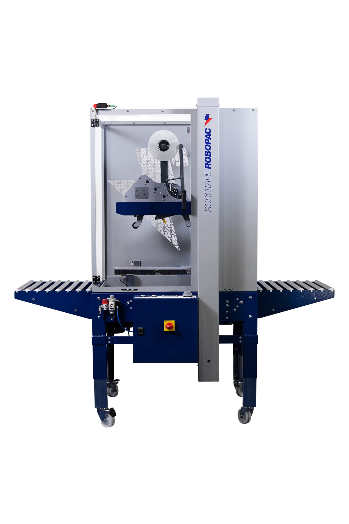 Semi-automatic taping machine for variable format boxes | Robopac