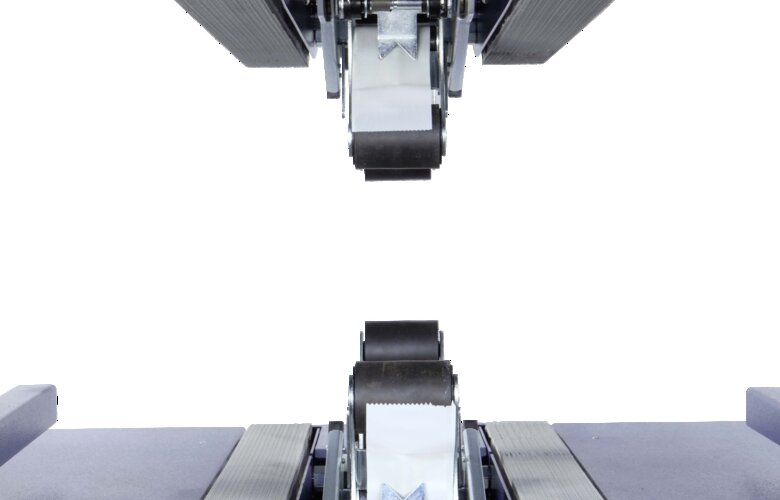 Semi-automatic taping machine with fixed format | Robopac