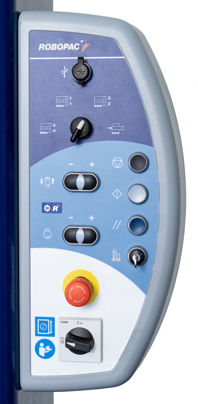 Turntable stretch wrapping machine | Robopac