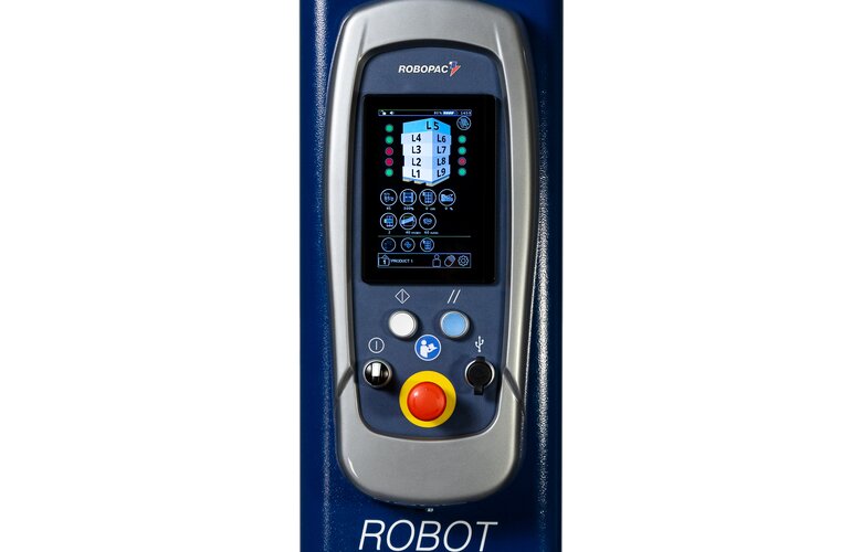 Self propelled robot for stretch wrapping | Robopac