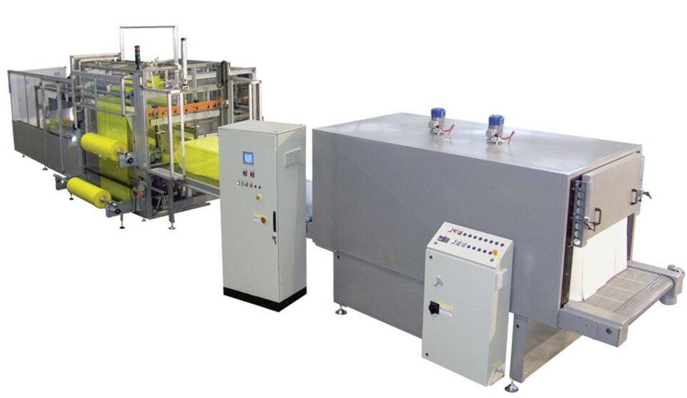 Machine for total closure on 6 sides of products | Robopac