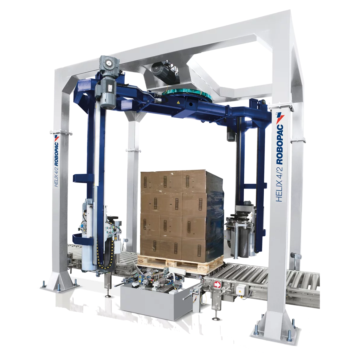 HELIX 4/2 - FULLY AUTOMATIC DOUBLE ROTARY ARM WRAPPER - HIGH SPEED ...