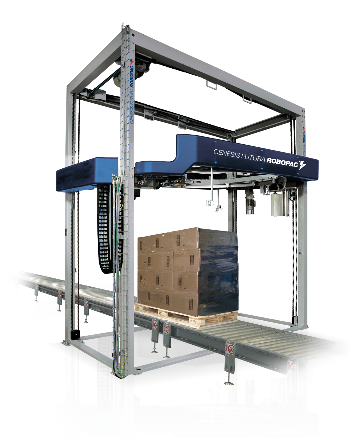 GENESIS FUTURA XL - FULLY AUTOMATIC ROTARY RING WRAPPER FOR BIG SIZED ...